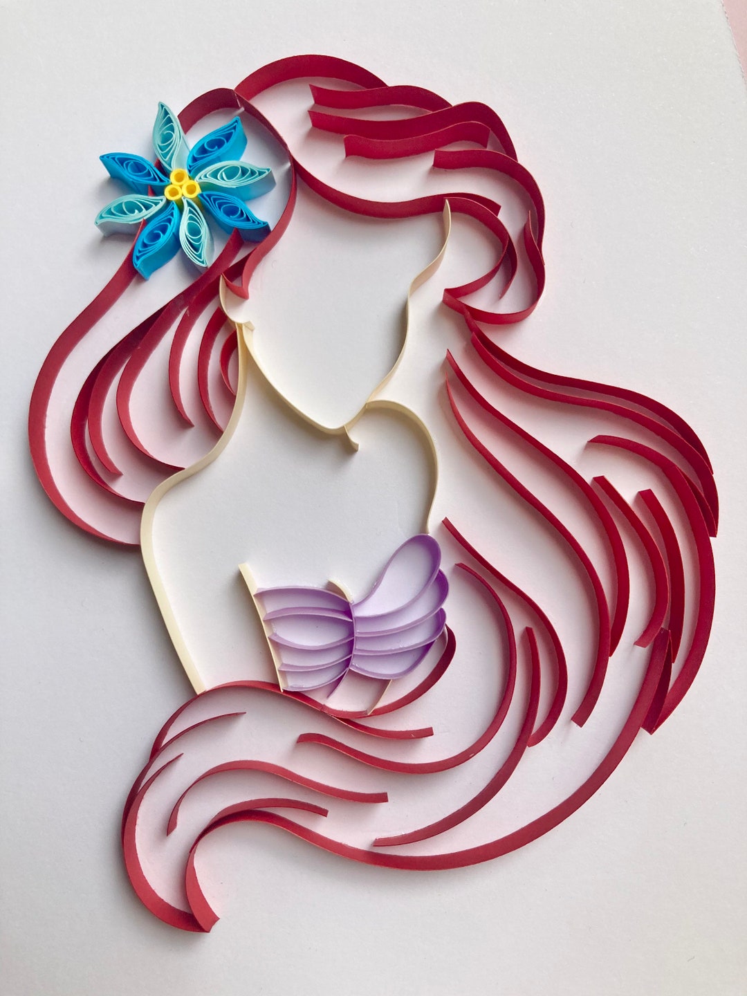 Disney Quilling Little Mermaid - Etsy