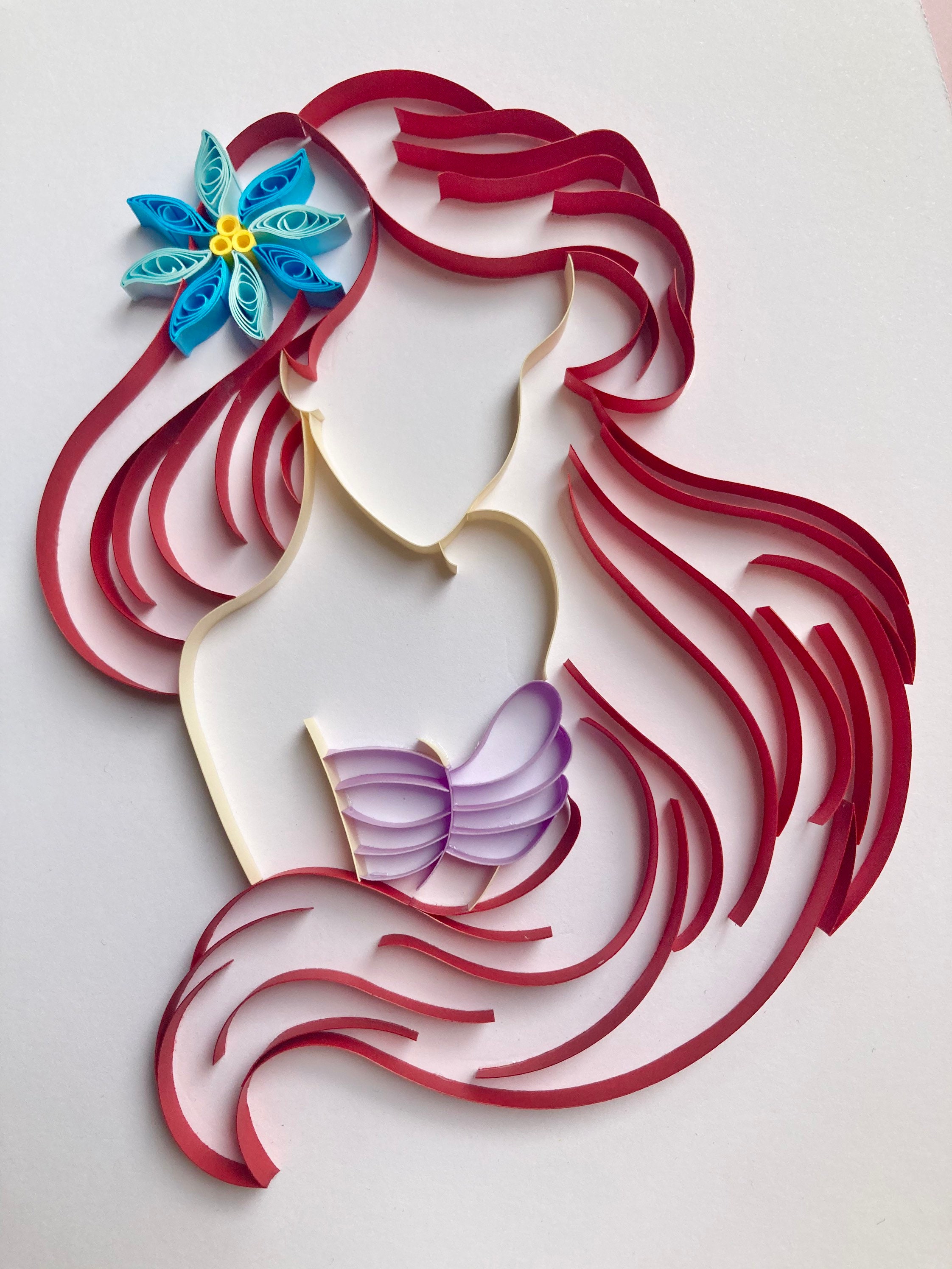 Disney Quilling Little Mermaid - Etsy
