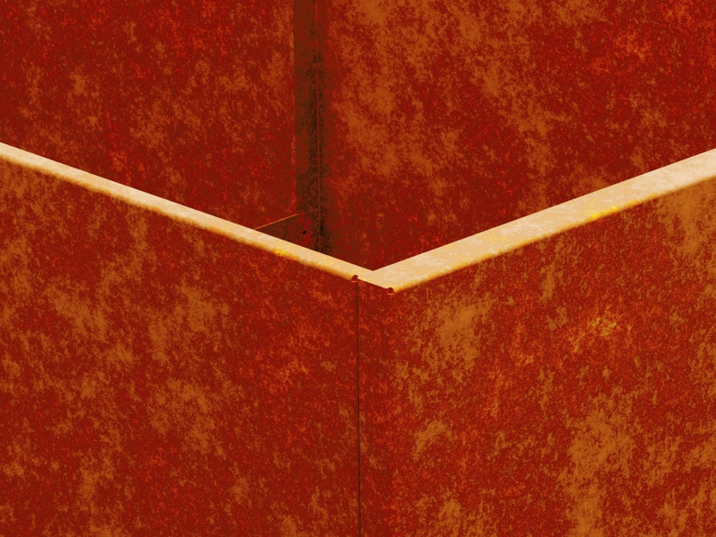 Metal Raised Bed Grate Size M Garden Decoration Corten Steel Raised Bed ...