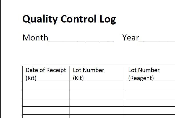 QC - Quality Control Log - Etsy QC - Quality Control Log - Etsy