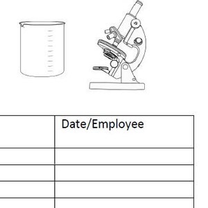 QC - Quality Control Log - Etsy