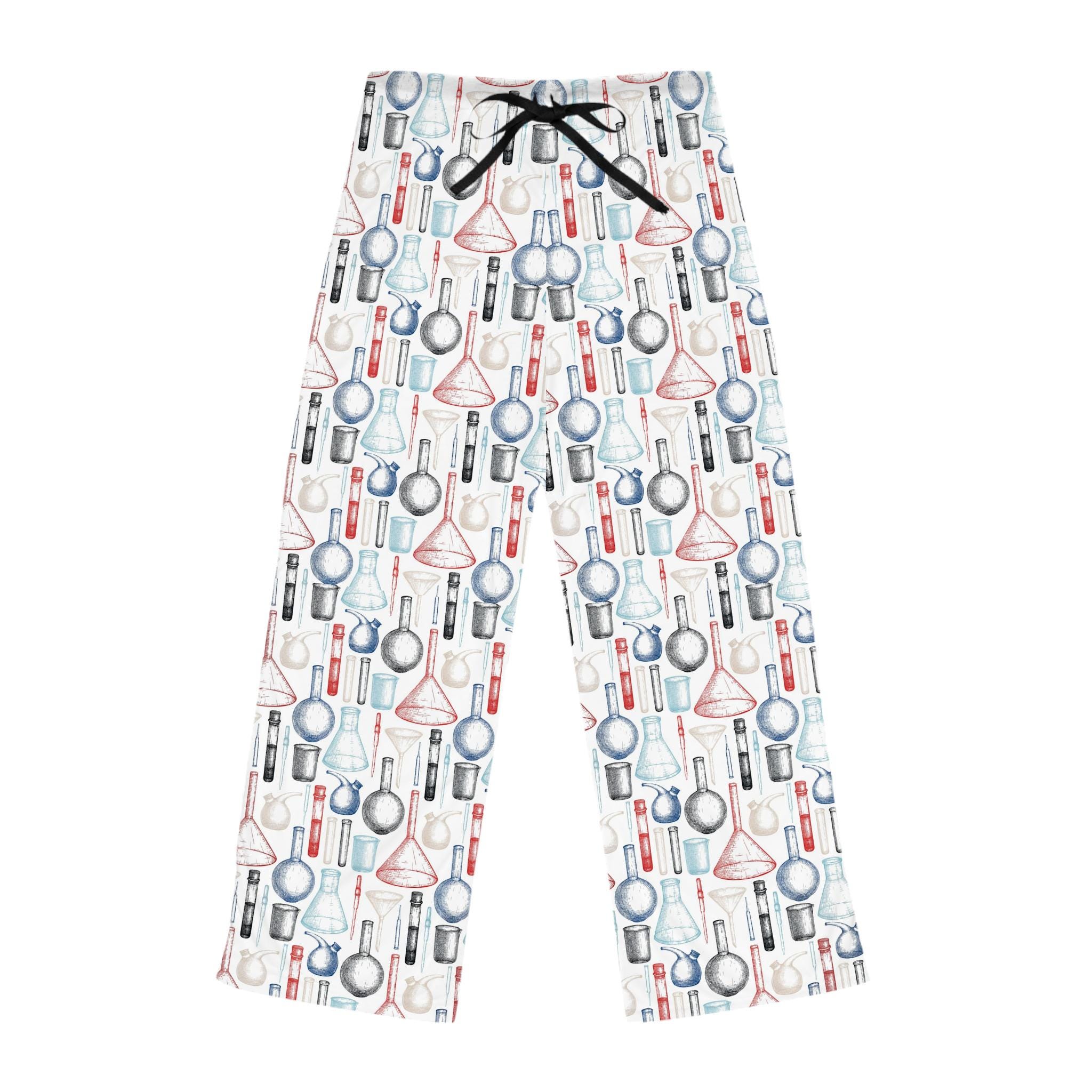 Lab Science Women's Pajama Pants, Chemistry Pjs, Lab Themed Lounge ...