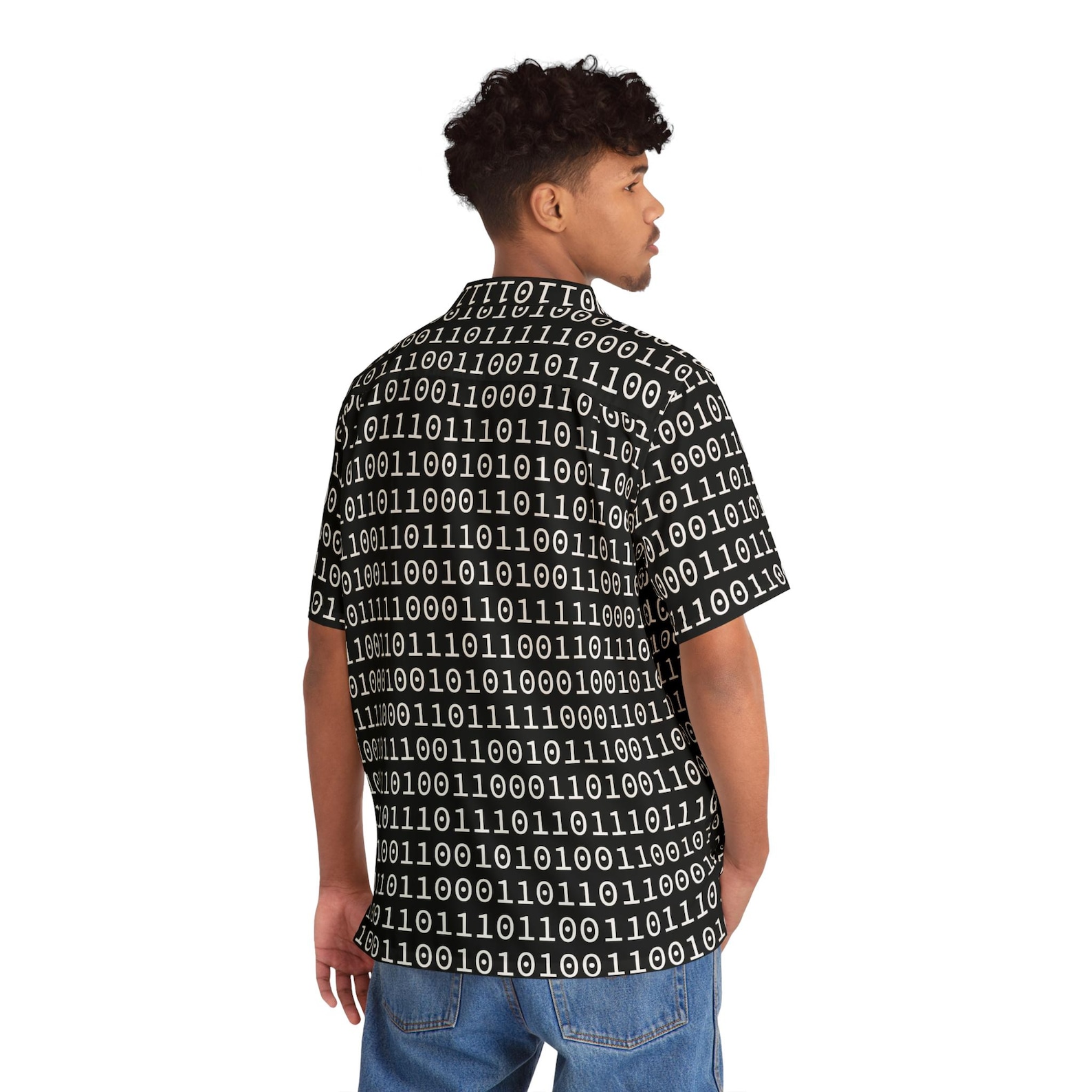 Binary Code Computer Programmer Hawaiian Style Shirt, Programming ...