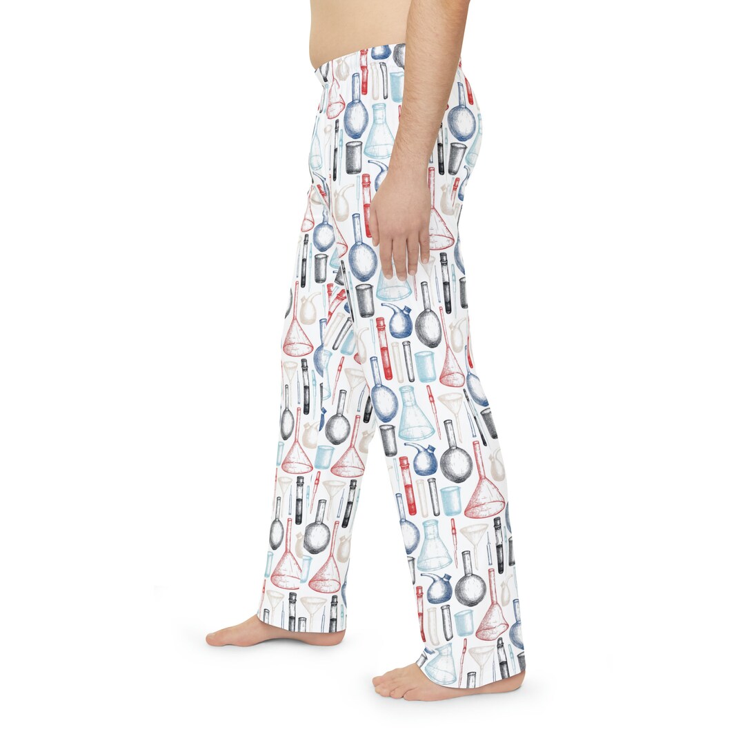 Lab Science Men's Pajama Pants, Men's Chemistry Lounge Pants, Chemistry ...