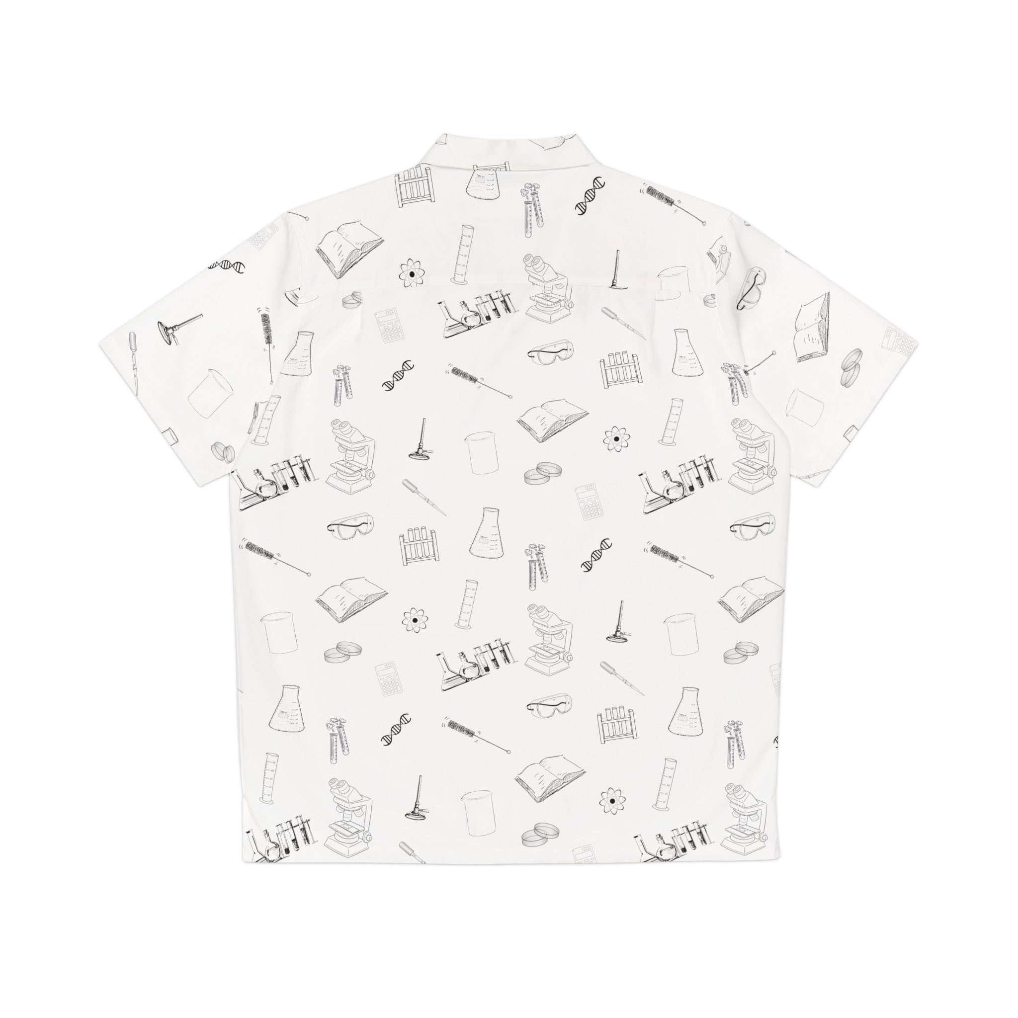 Science-themed Hawaiian Shirt Chemistry and Biology Lab - Etsy