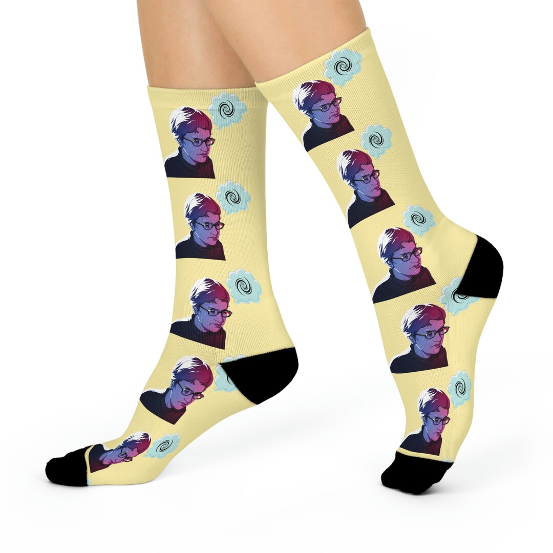 Vera Rubin Dark Matter Women in Science Tribute Socks, Astronomy Dark ...