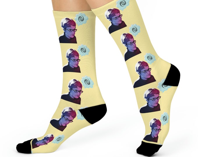 Vera Rubin Dark Matter Women in Science Tribute Socks, Astronomy Dark ...