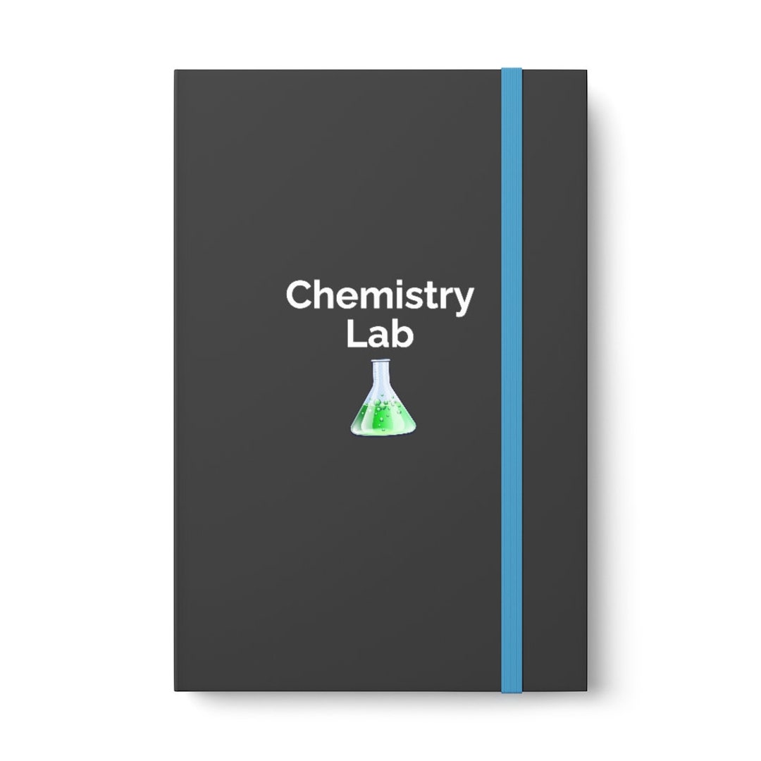 Chemistry Lab Color Contrast Notebook-ruled 5.5in×8.5in, Back to School ...