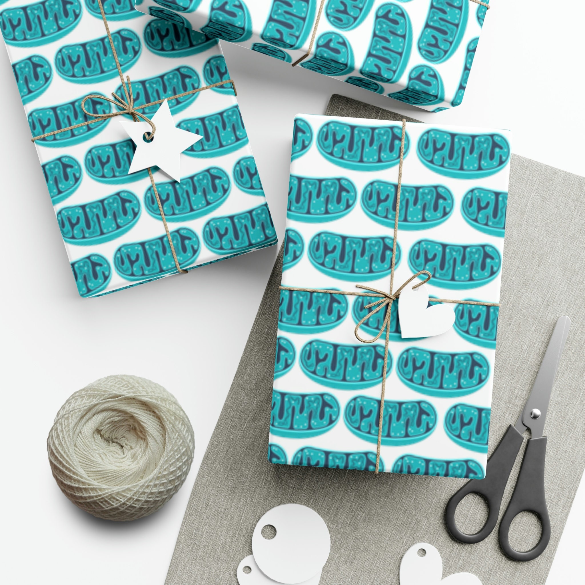 Mitochondria Eco-friendly Gift Wrap Paper; Mitochondria Cell Biology ...