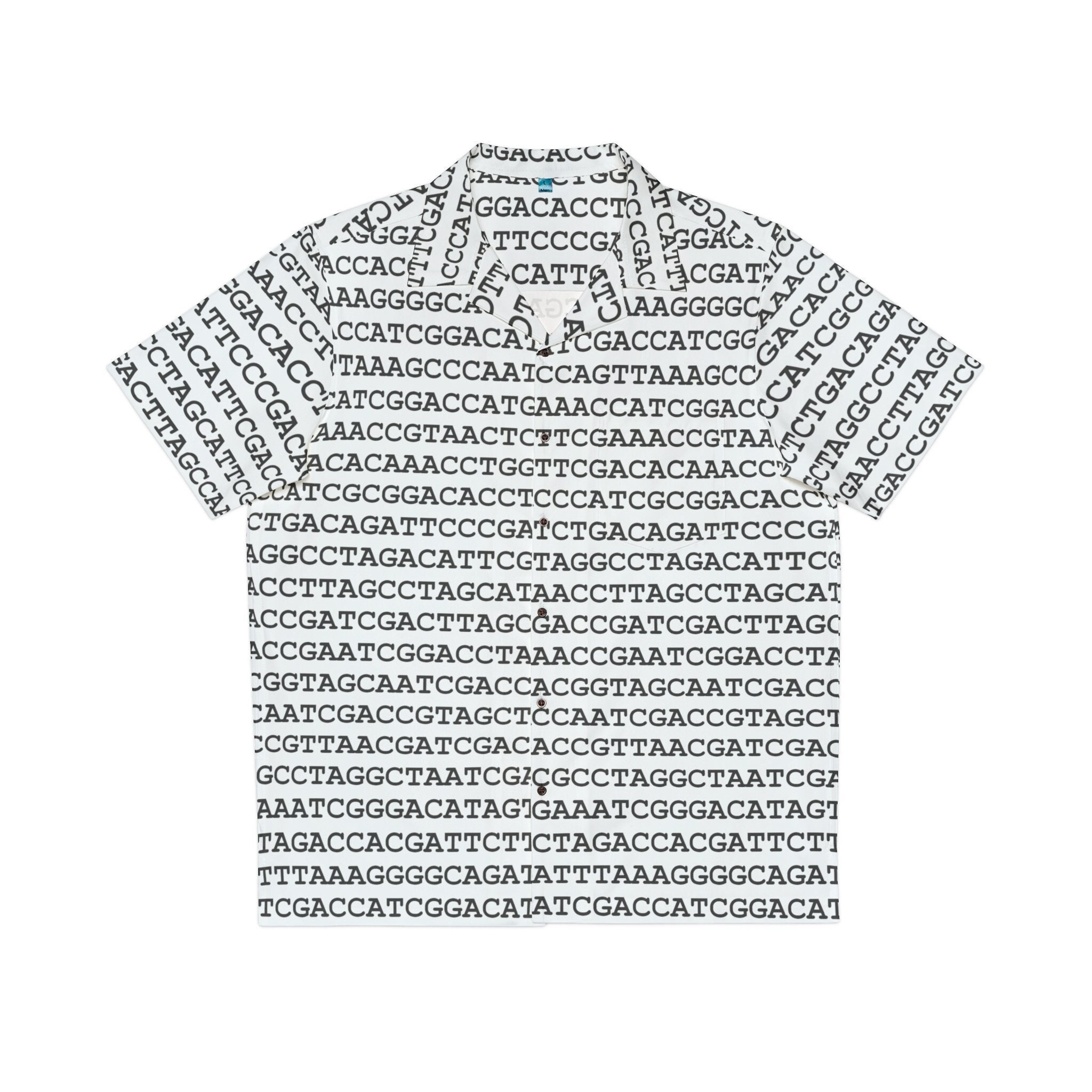 DNA Sequence Hawaiian-style Shirt, Cell and Molecular Biology Lab ...