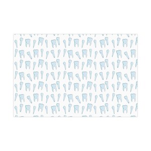 Teeth Types Eco-friendly Gift Wrap Paper; Human Tooth Wrapping Paper ...