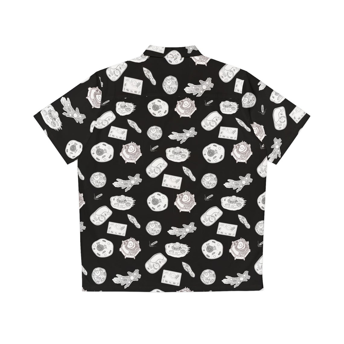Cell Biology Hawaiian-style Shirt, Microbiology Button up Shirt for ...
