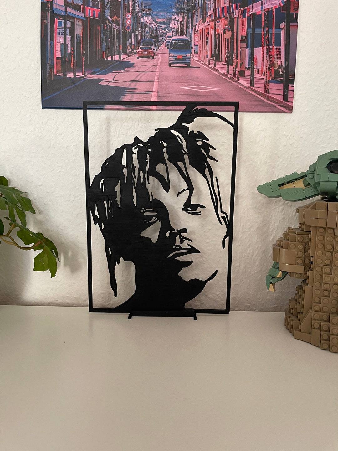 Juice WRLD Wall Art / 3D Printed / Hip Hop / Rap / Chicago / Music / US ...