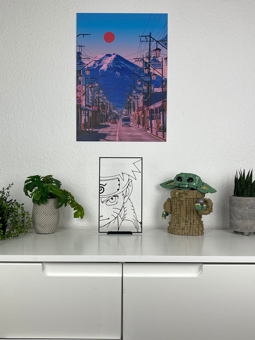 Naruto Uzumaki From Naruto/naruto Shippuden Wall Decoration/mural ...