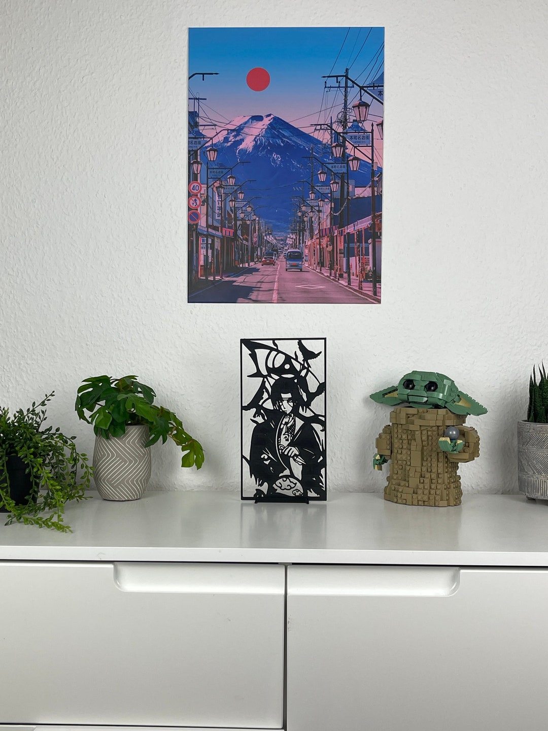 Itachi Uchiha From Naruto Shippuden/naruto/ Mural/ Wall Decoration ...