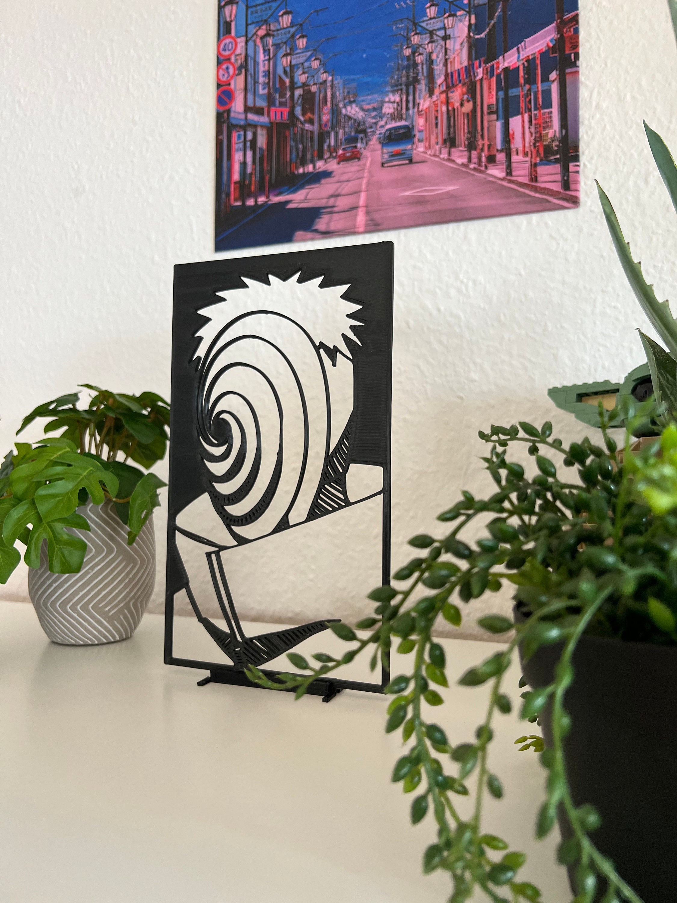 Obito Uchiha Naruto Shippuden Akatsuki Mural 3D Printed - Etsy