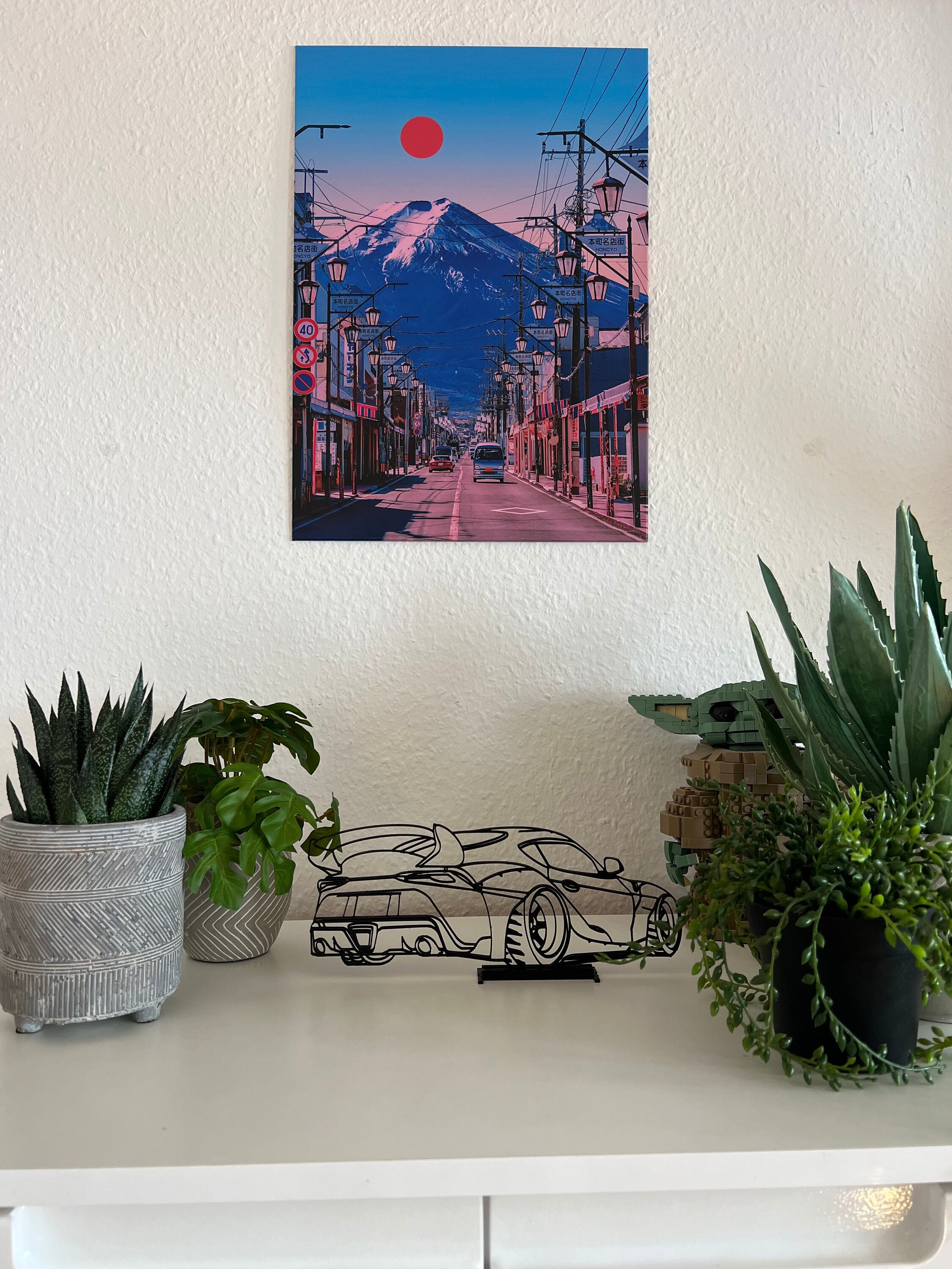 Toyota Supra MK5 Widebody/ Mural/ Wall Decoration/ Car Wall - Etsy