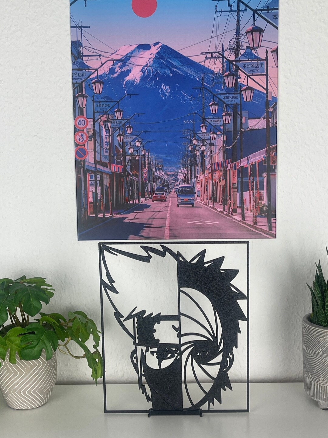 Obito Uchiha and Kakashi Hatake From Naruto Shippuden/naruto Wall ...