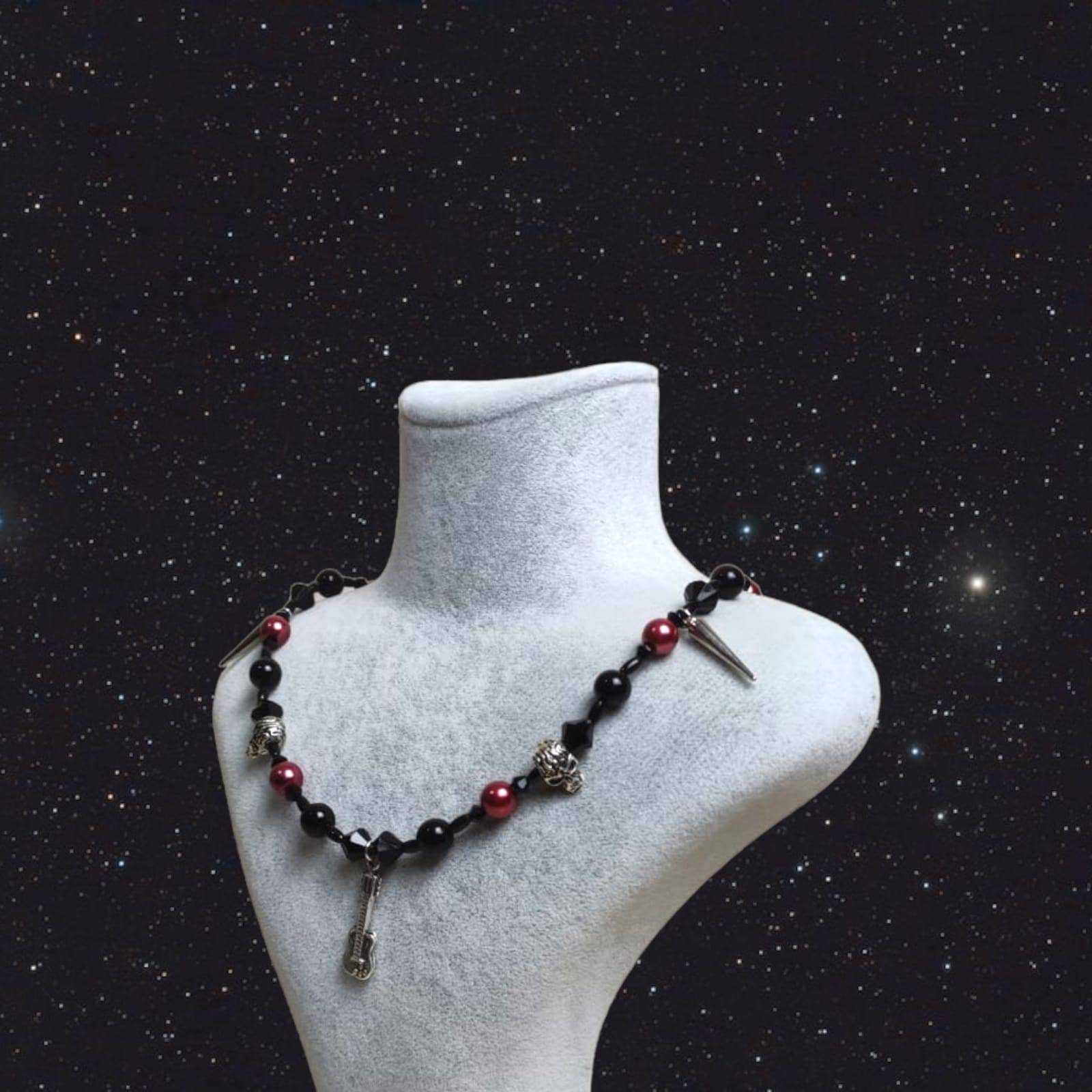 Wednesday Addams Inspired Necklace Team Wednesday Team Enid - Etsy