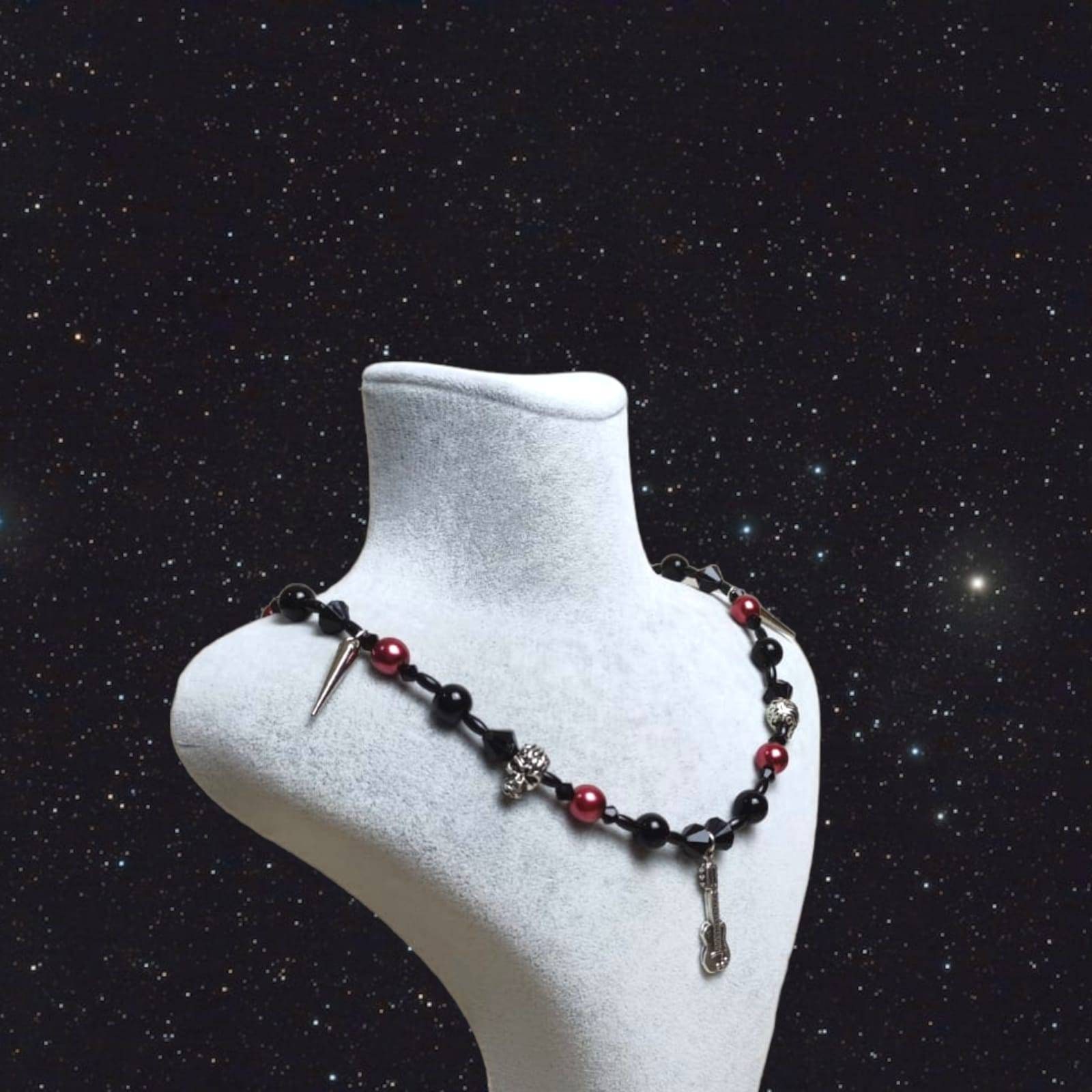 Wednesday Addams Inspired Necklace Team Wednesday Team Enid - Etsy