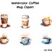 Watercolor Coffee Mug Clipart for Scrapbooks, Websites and Card Making ...