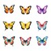 Butterfly Clipart SVG Bundle Layered Butterfly Butterfly Wings - Etsy