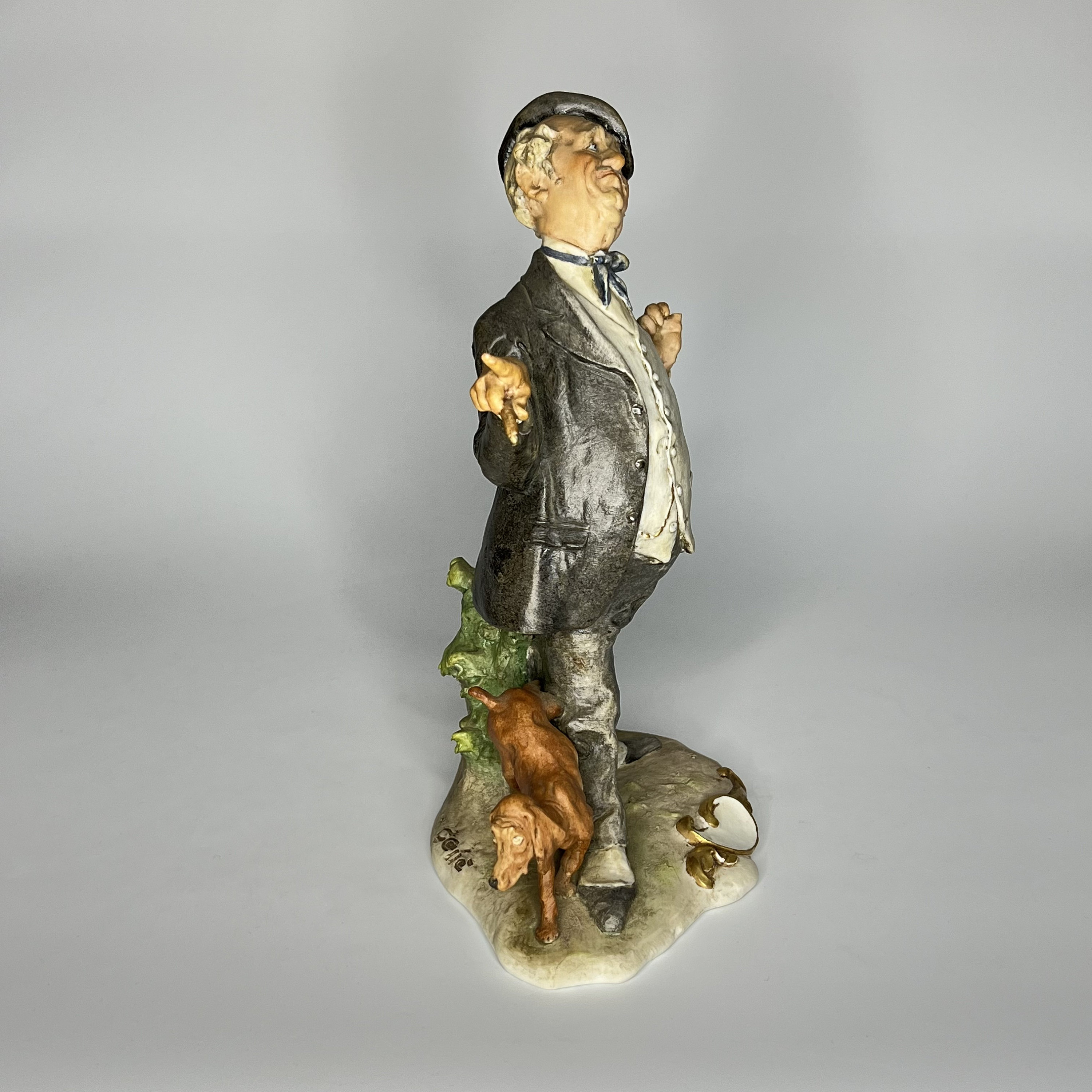 1961 Giuseppe Cappe' Capodimonte Figurine 'la Boria' the Braggart - Etsy