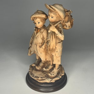 Vintage Rare Giuseppe Armani the Runaways Porcelain Figurine Statue ...