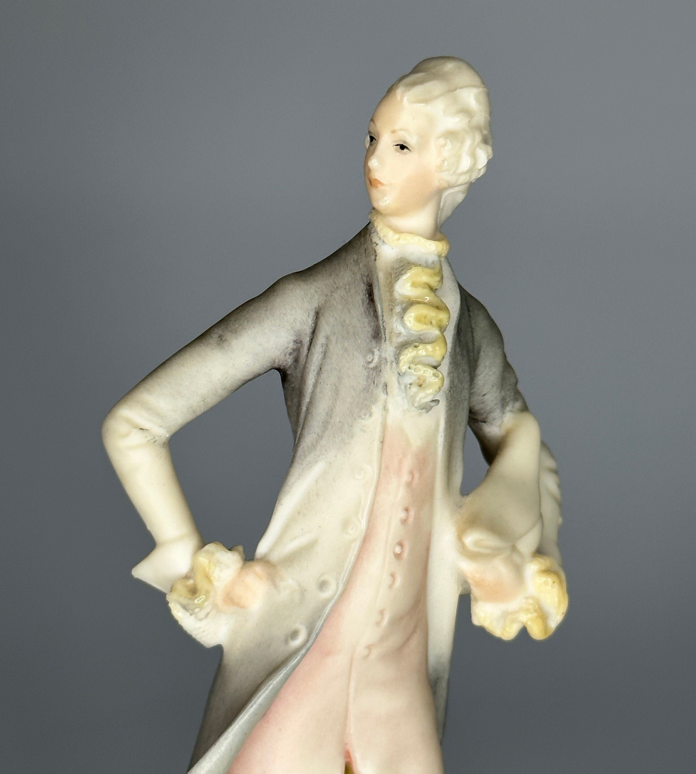 Vintage B. Merli 1984 Italian Capodimonte Porcelain Figurine of a ...