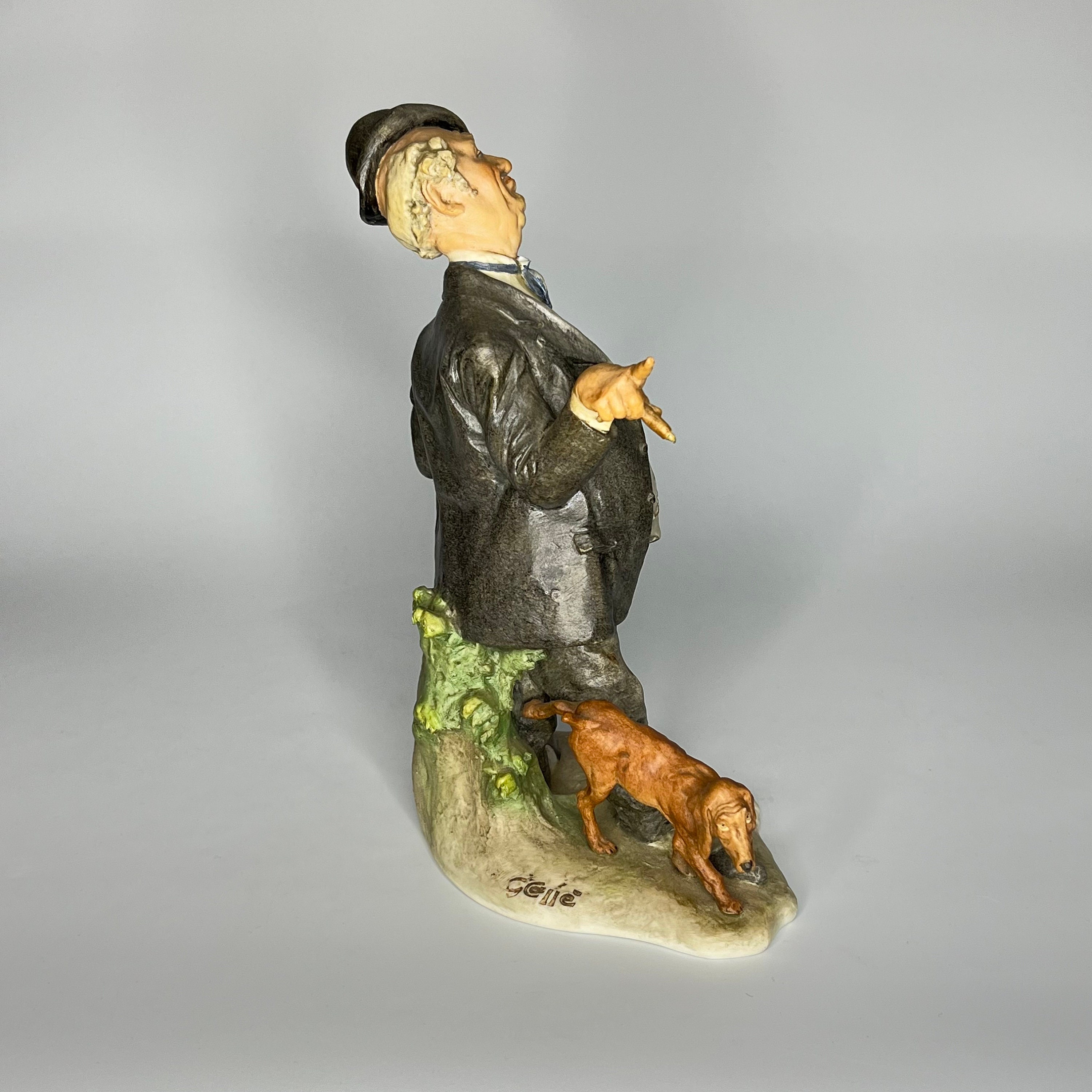 1961 Giuseppe Cappe' Capodimonte Figurine 'la Boria' - the Braggart - Etsy