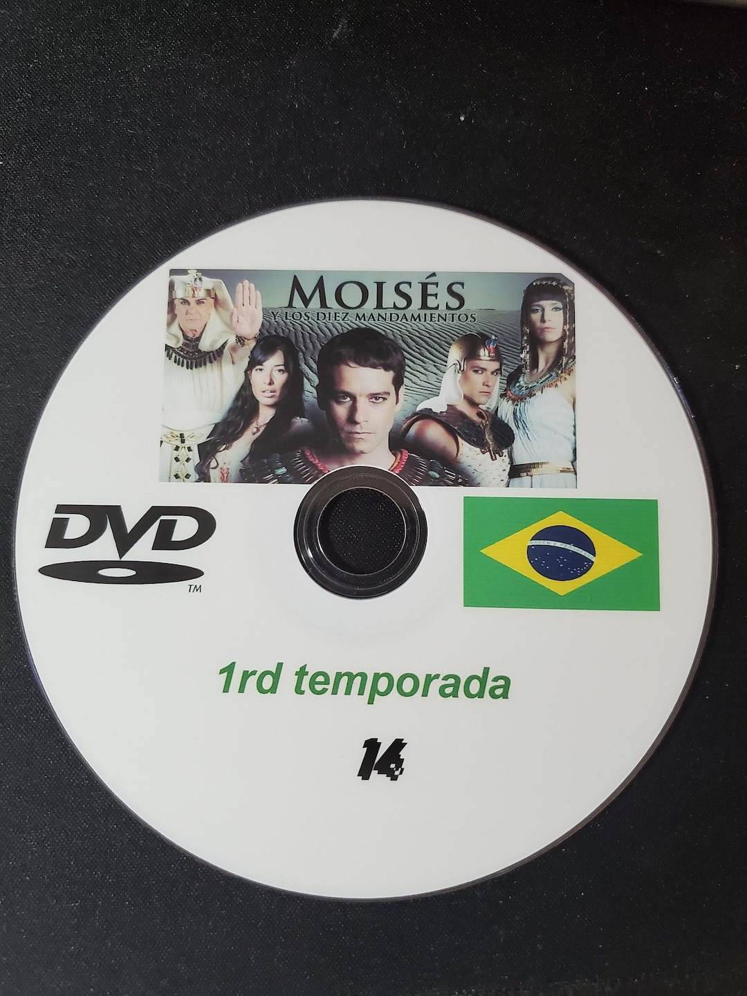 Moises Y Los Diez Mandamientos Telenovela Brazilena DVD Completa - Etsy ...
