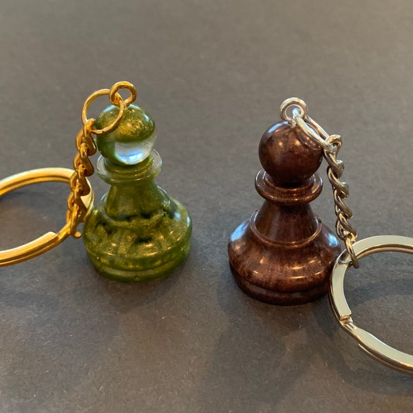 Chess Pawn Keychain - Etsy
