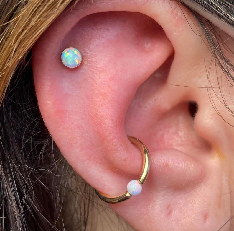 The Perfect Conch Piercing Ring - Etsy