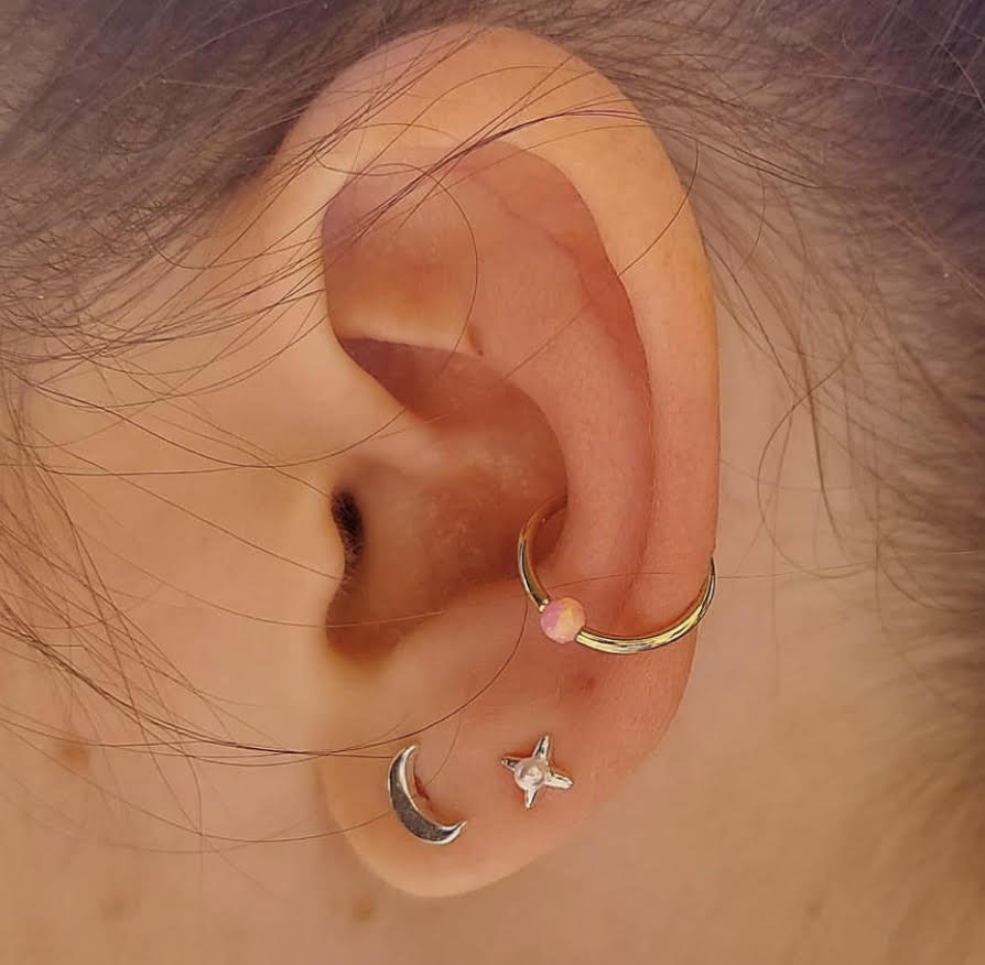 The Perfect Conch Piercing Ring - Etsy