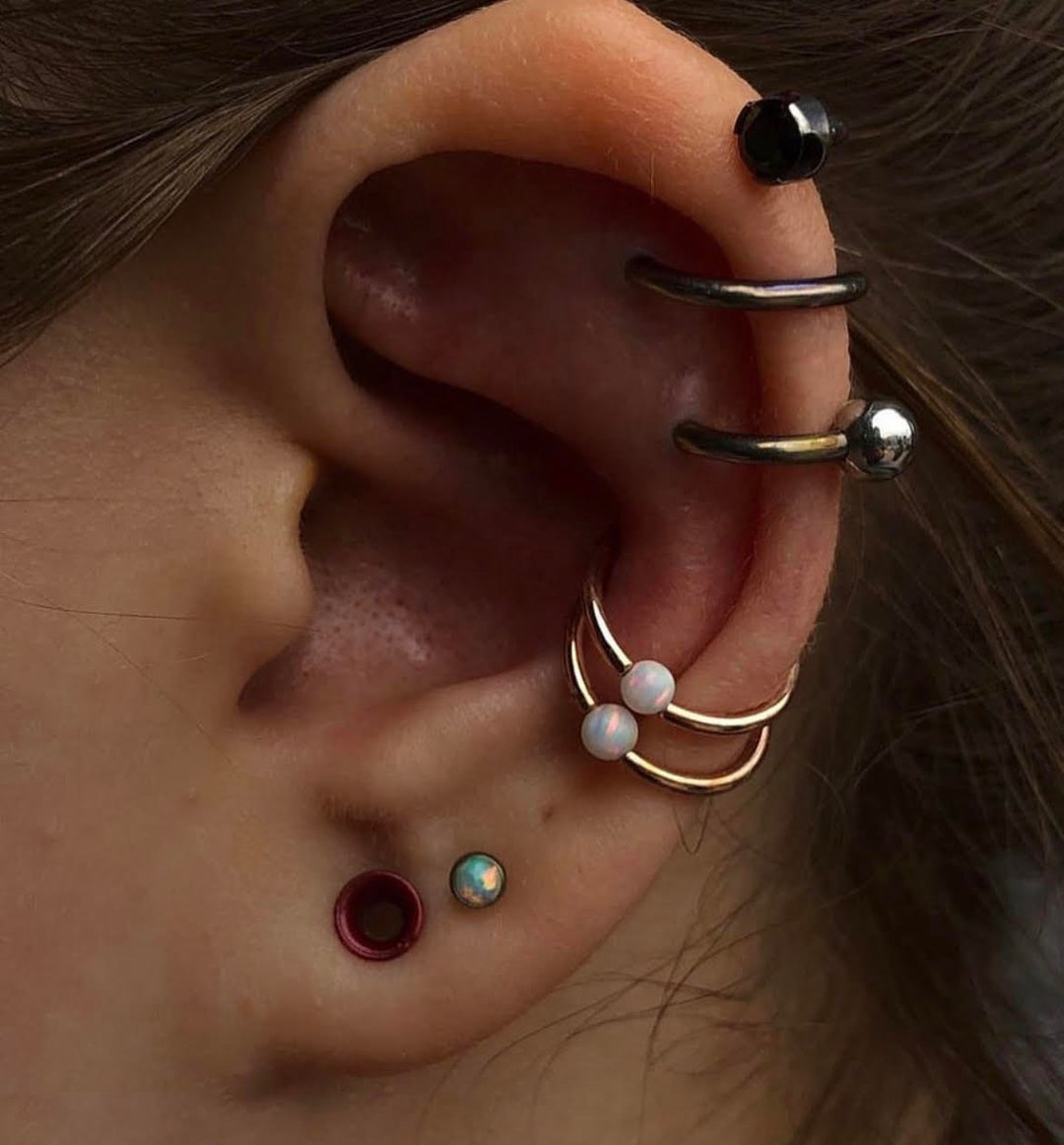 The Perfect Conch Piercing Ring - Etsy