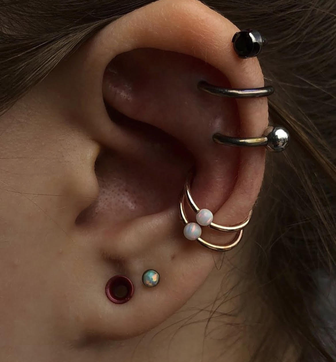 The Perfect Conch Piercing Ring - Etsy