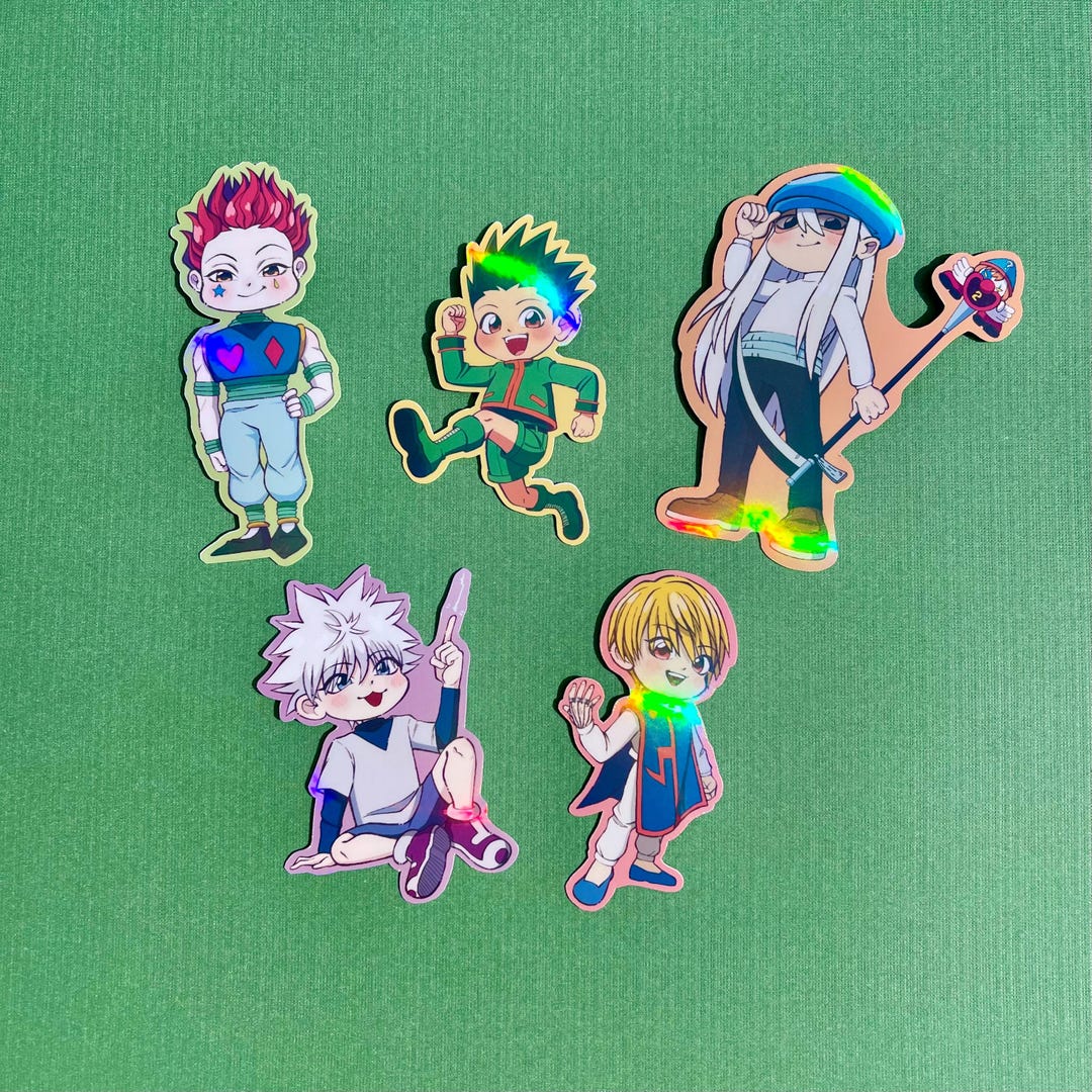 Hunter X Hunter Stickers - Etsy