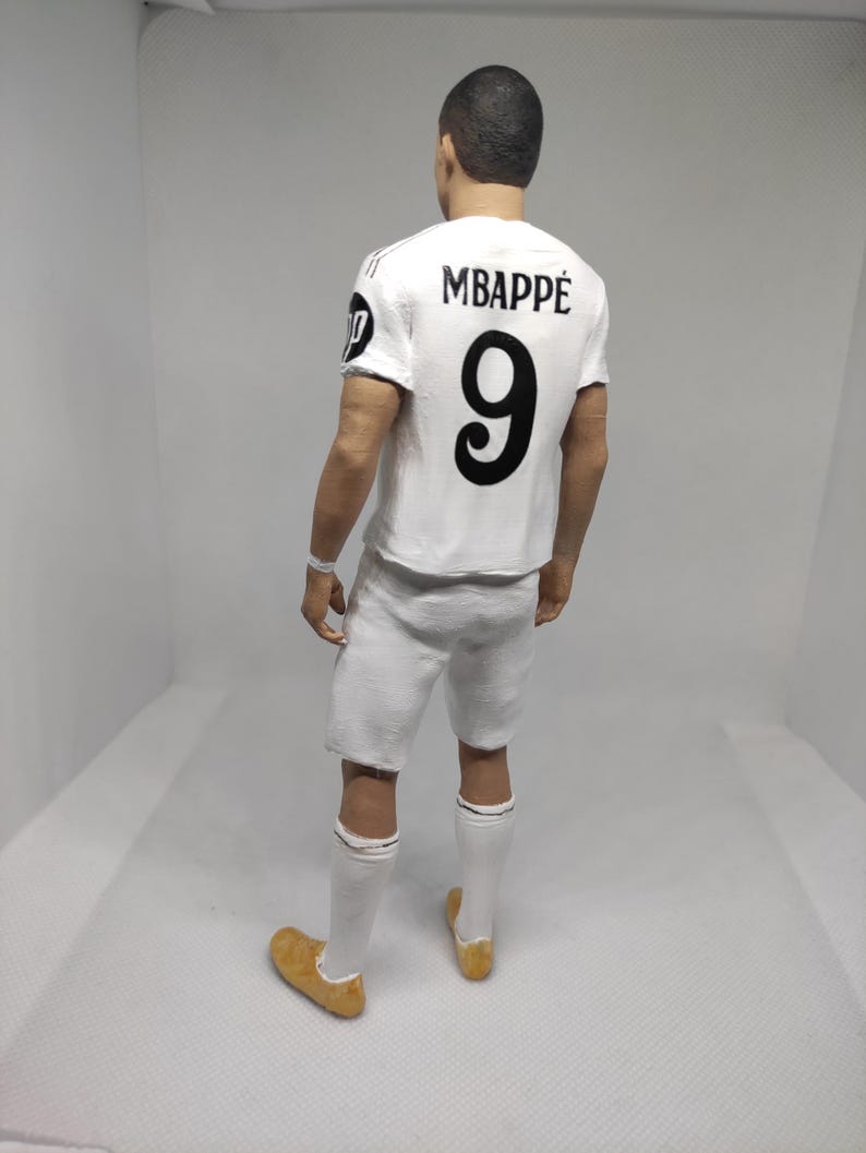 Kylian Mbappe Kylian Mbappé Figure Real Madrid Footballer Soccer Player ...