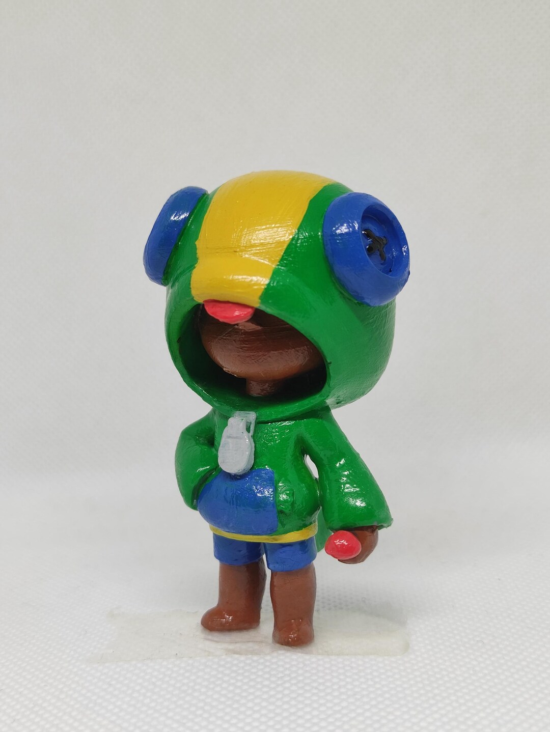 Brawl Stars Leon Character Brawl Stars Leon Figurine Handmade Leon ...