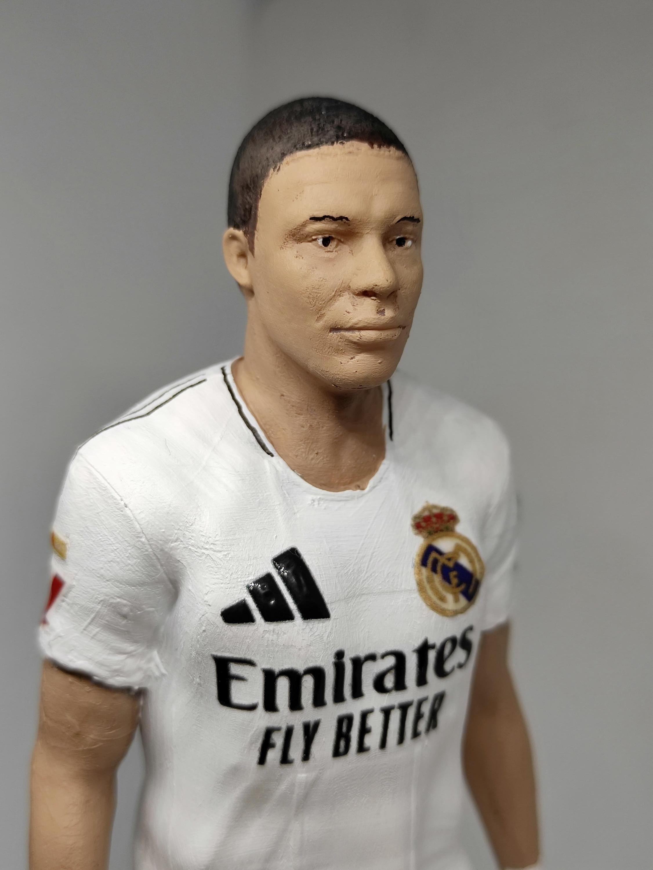 Kylian Mbappe Kylian Mbappé Figure Real Madrid Footballer Soccer Player ...