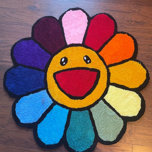 Flower RUG - Etsy