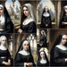 Nuns Illustration 9 Files Instant Downloads. Printable Tags Pages Paper ...