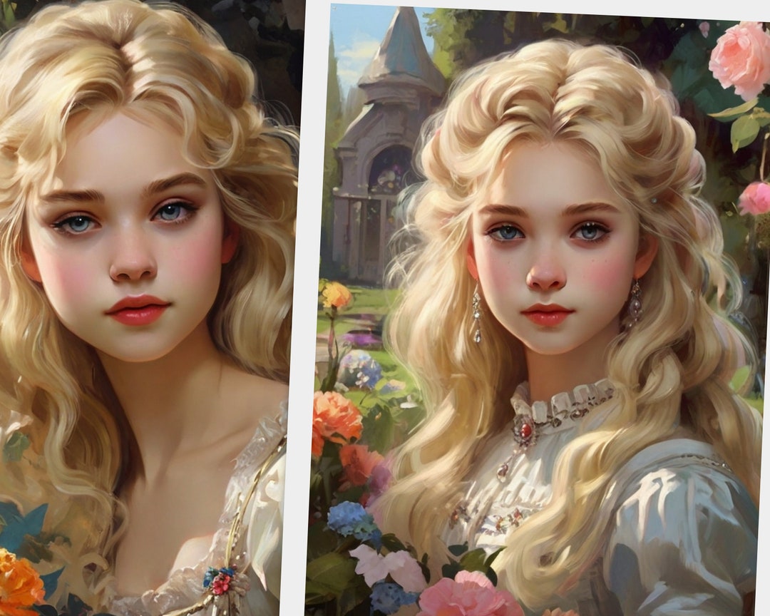 Fine Beauty Illustration 15 Files Instant Downloads. Printable Tags ...