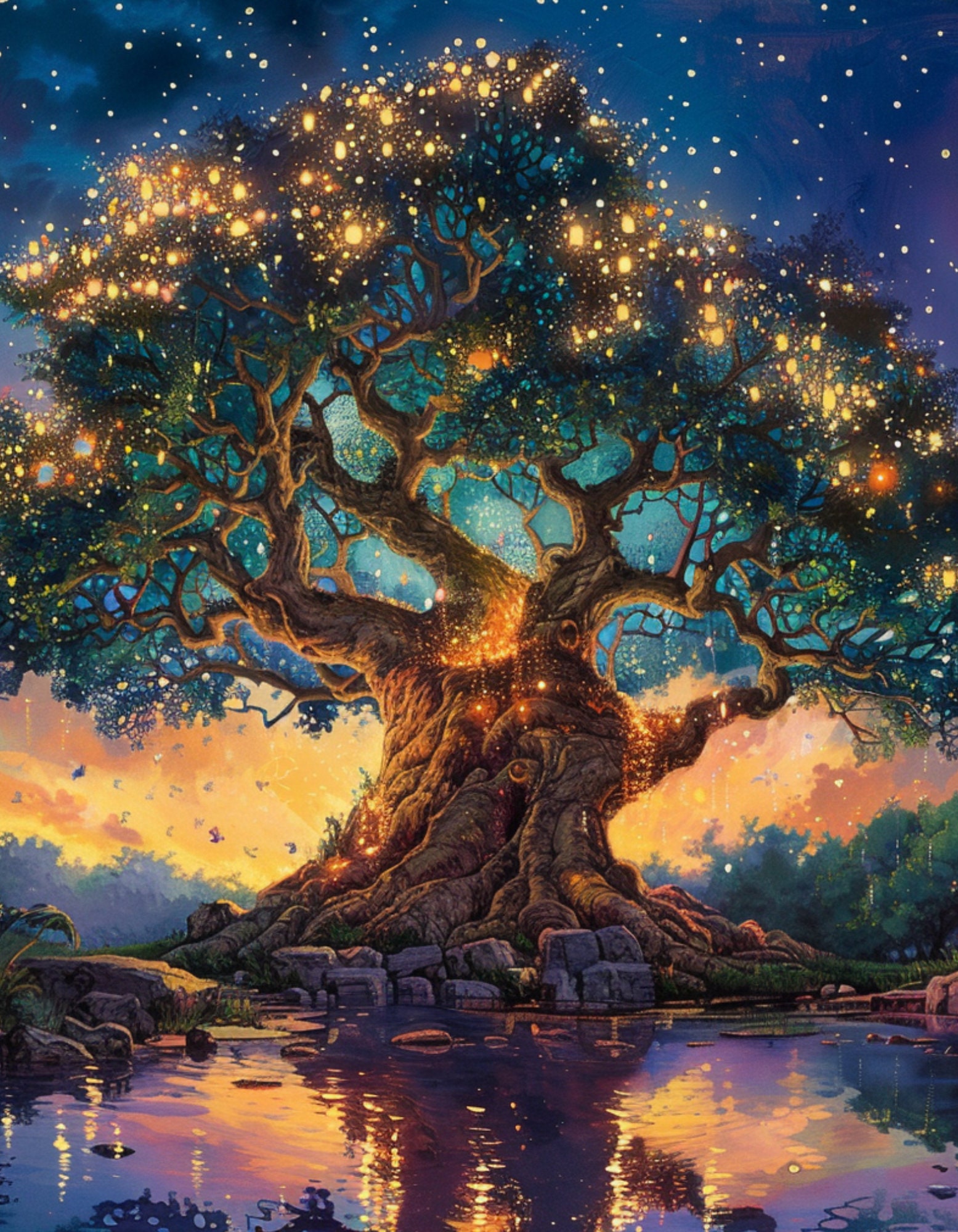 Tree of Life Glow - Etsy