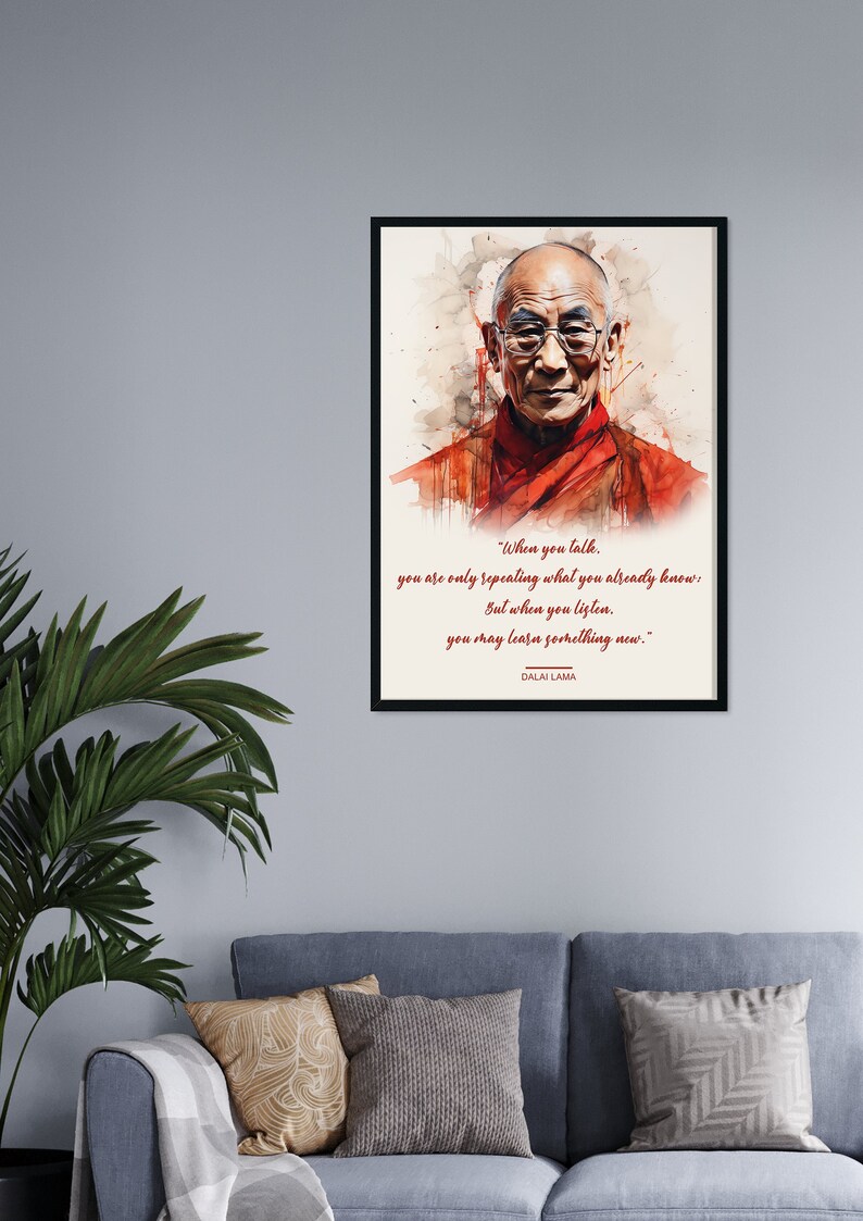 Dalai Lama Quote Printable High Quality Downloadable Print Wall Art ...