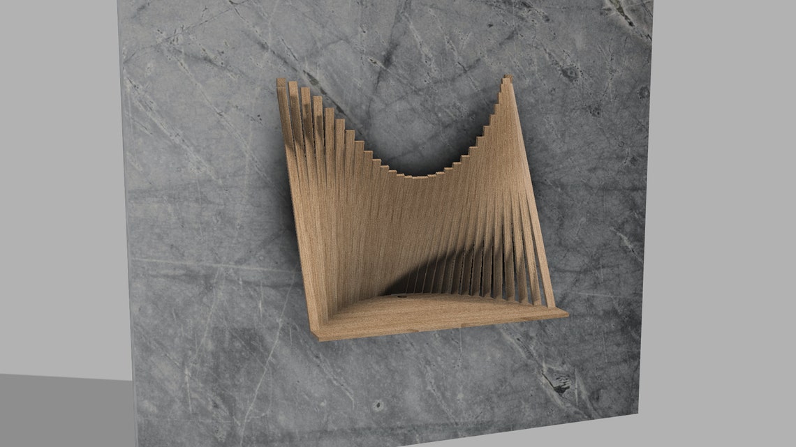 Foldable Eco Wall Table DIY. Step Dxf - Etsy