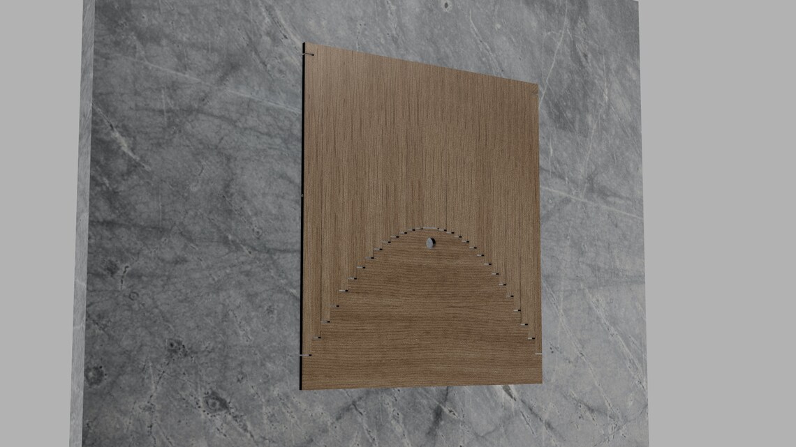 Foldable Eco Wall Table DIY. Step Dxf - Etsy