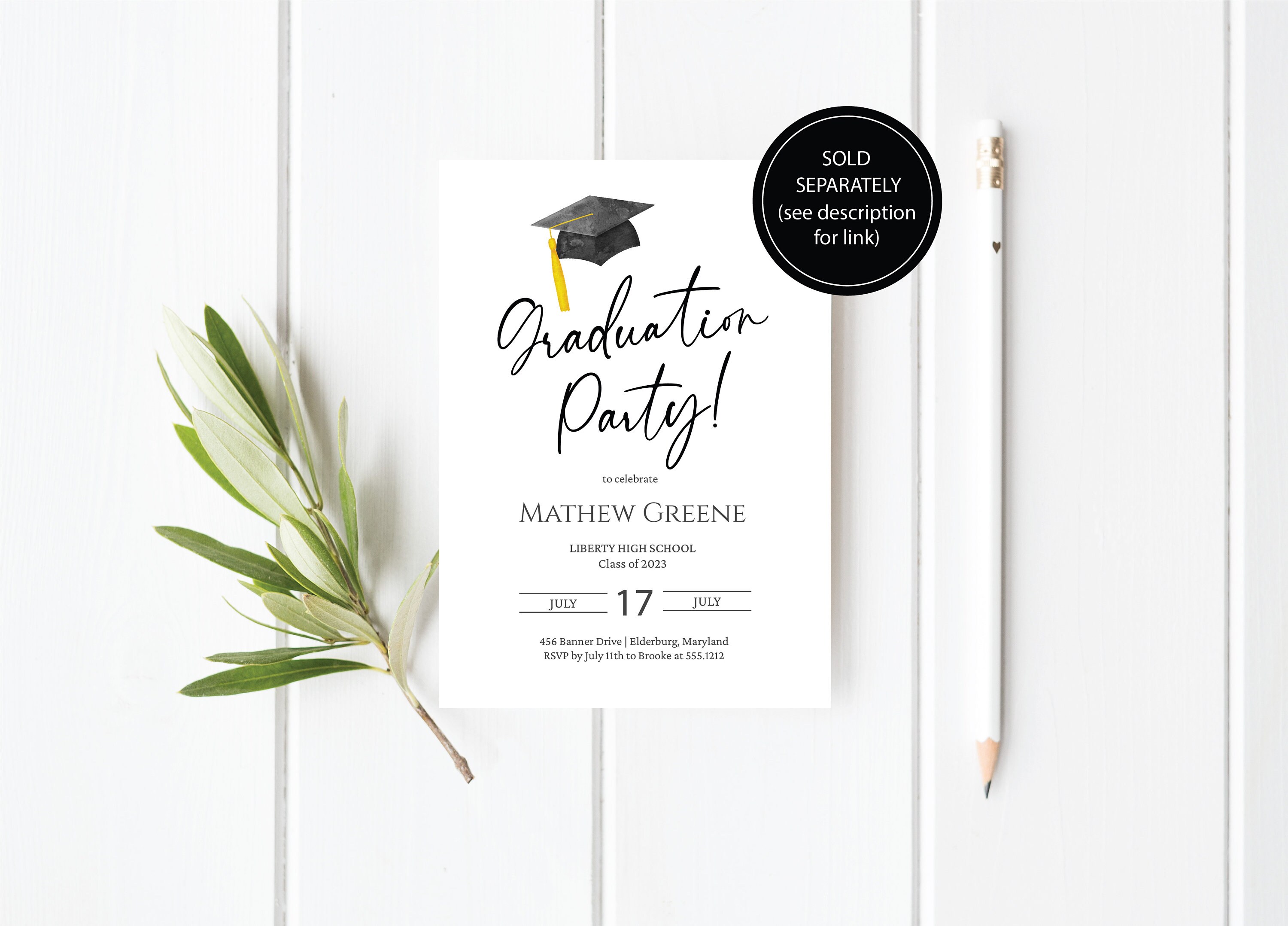 Wishes for the Grad Card, Editable Grad Advice Cards, Printable ...