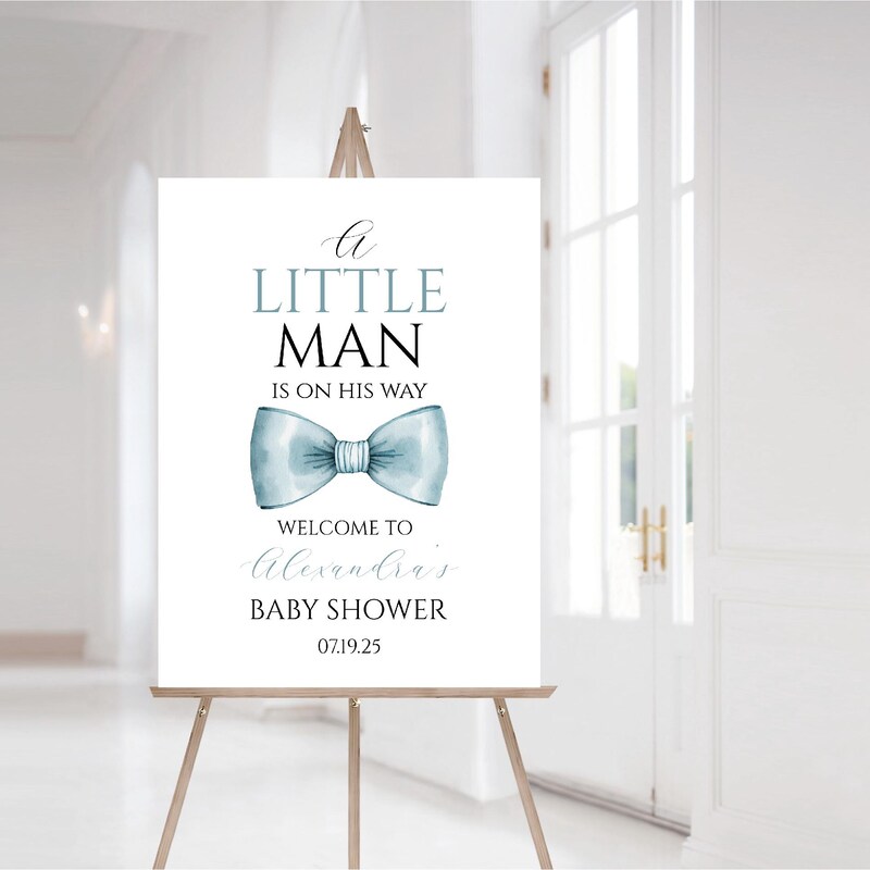 Welcome Little Man - Etsy