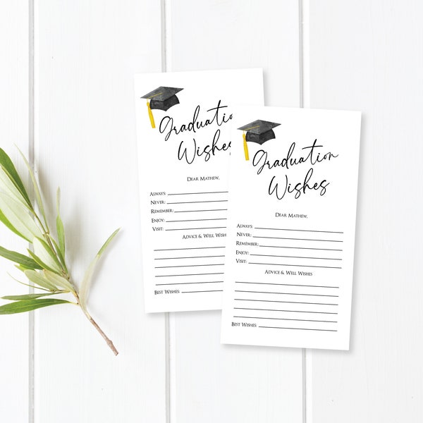 Grad Advice Cards - Etsy